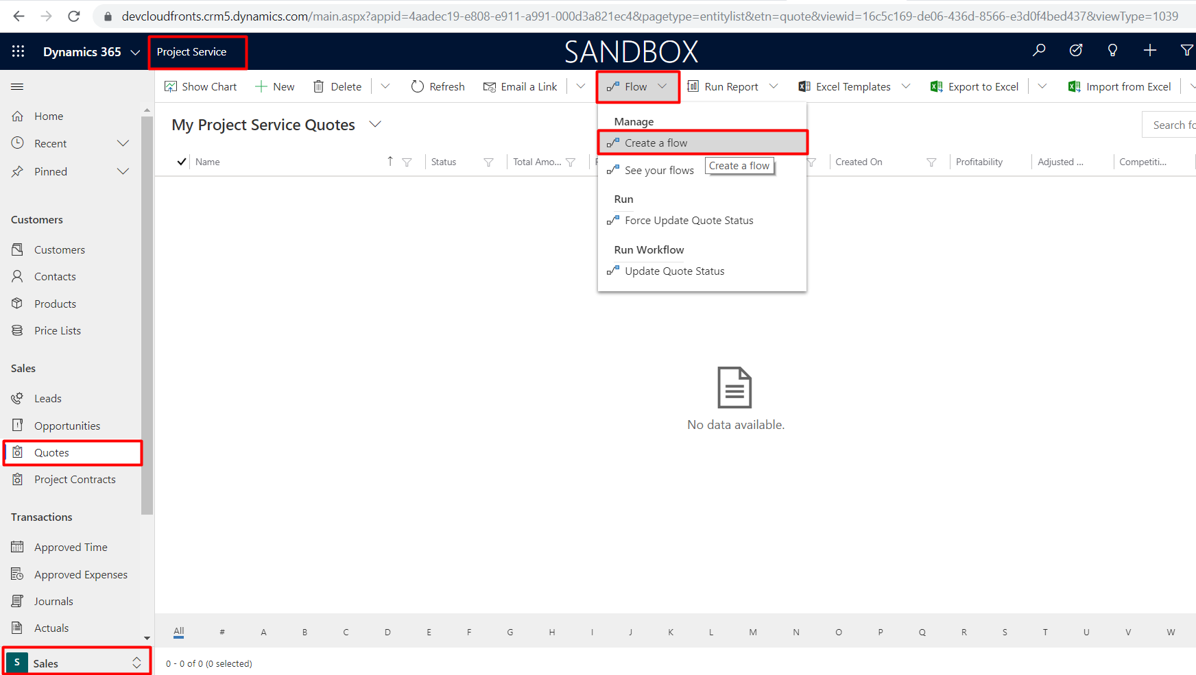 How to change the Quote status to Draft after the Quote is won in PSA ...