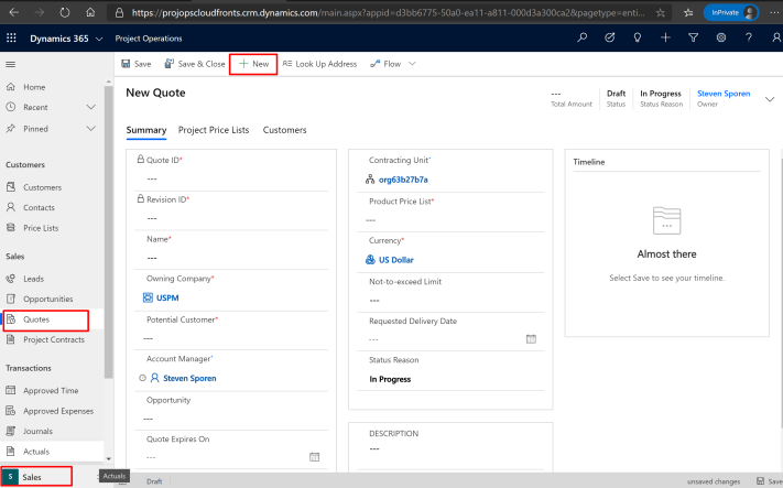 How do Contract, Milestones and Projects flow between D365 CE to F&O in ...