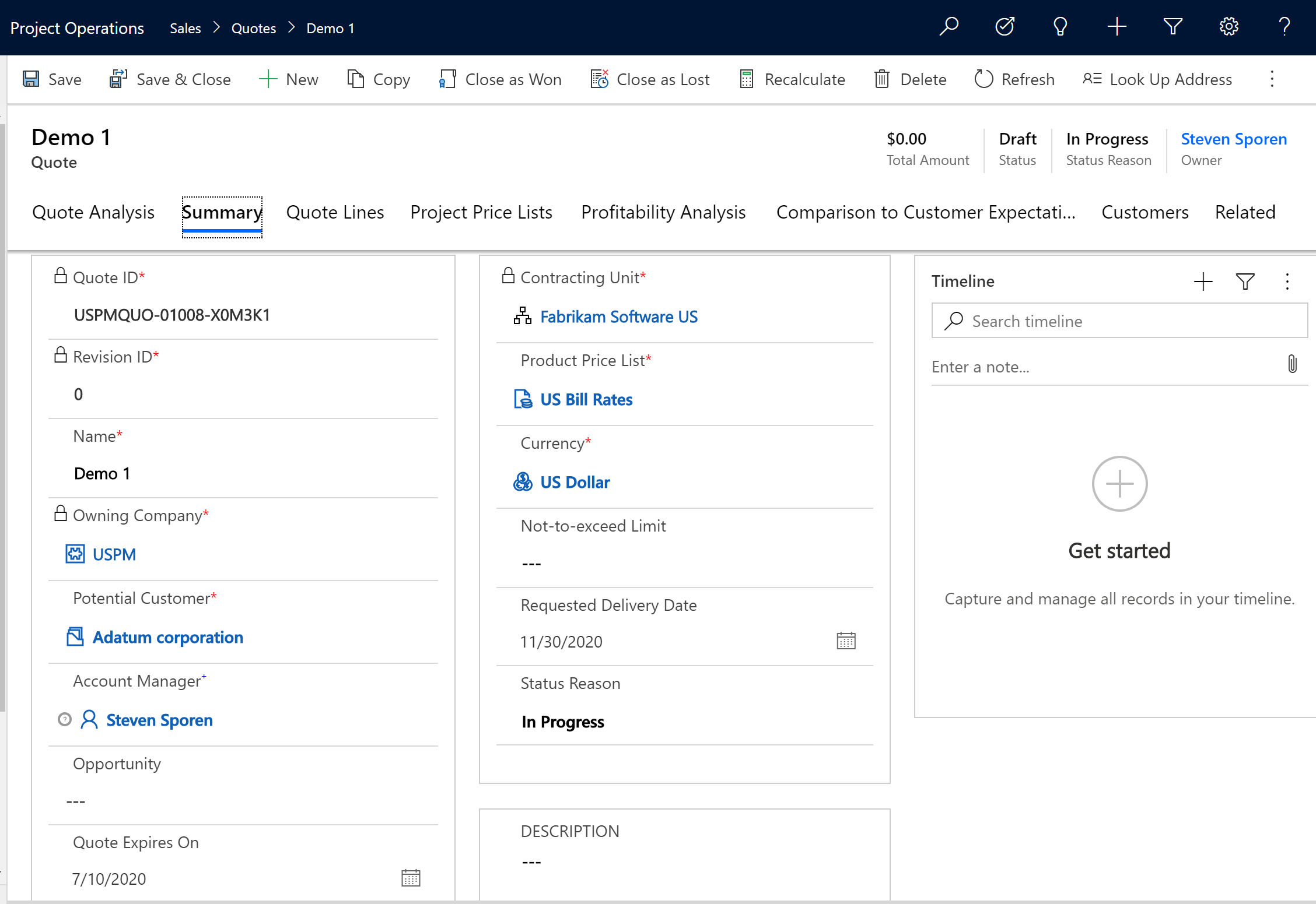 How do Contract, Milestones and Projects flow between D365 CE to F&O in ...