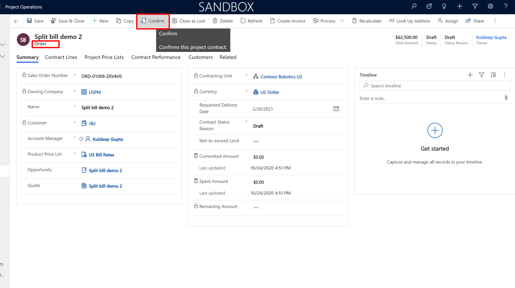 How to do split billing in D365 Project Operations? – D365 Feeds