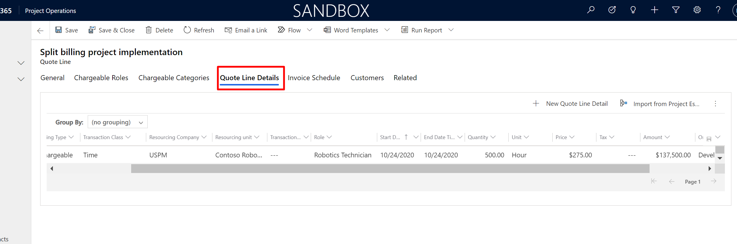 How to do split billing in D365 Project Operations? – D365 Feeds