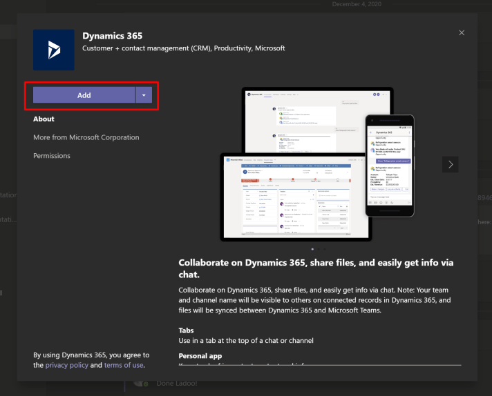 Teams collaboration with Project Operations – D365 Feeds