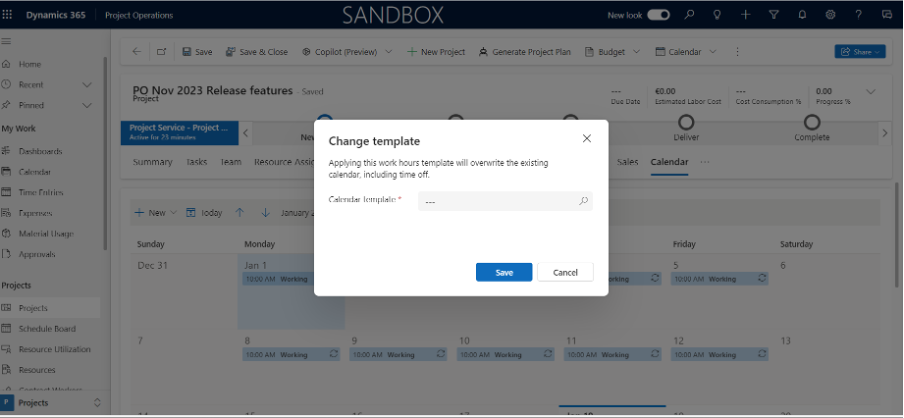 Streamlining Project Scheduling with D365 Project Operations’ Calendar ...