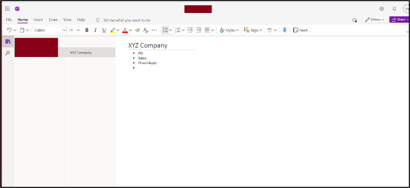 How to Set up OneNote integration in Power apps – D365 Feeds