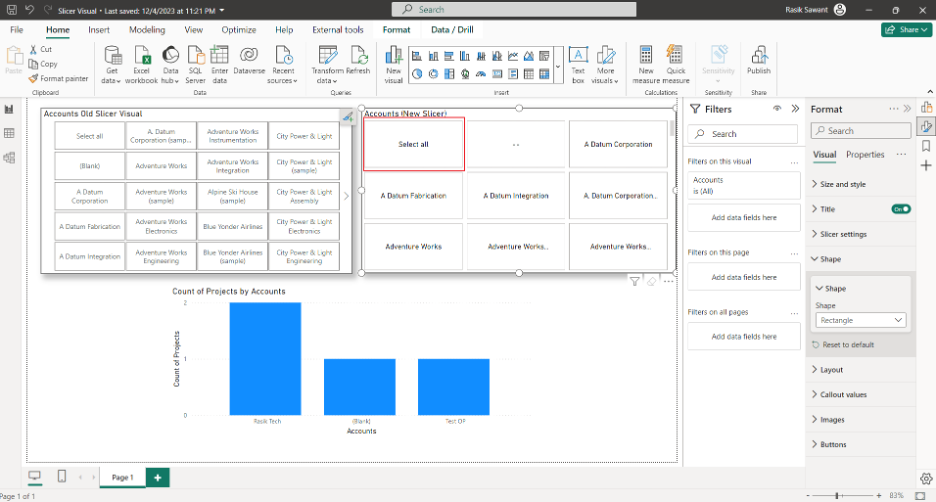 How to use Slicer Visual feature in Power BI (Preview). – D365 Feeds