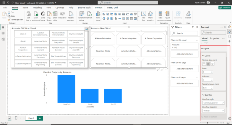 How to use Slicer Visual feature in Power BI (Preview). – D365 Feeds