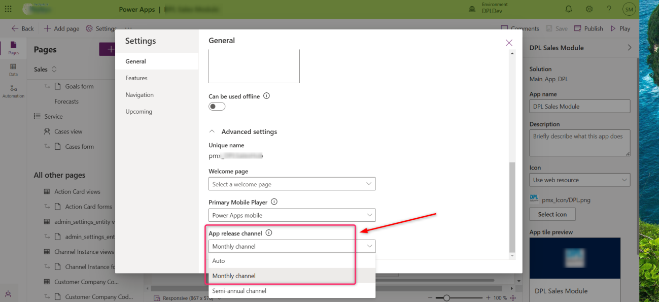 How to configure the Feature Release Setup in Power-Apps (preview ...