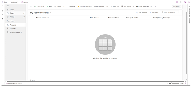 Generative Pages in Model-Driven Apps – D365 Feeds