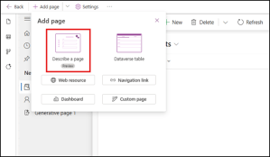 Generative Pages in Model-Driven Apps – D365 Feeds