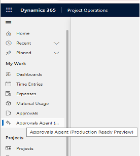Time and Expense Entry Agent Approval – using MS Copilot – D365 Feeds