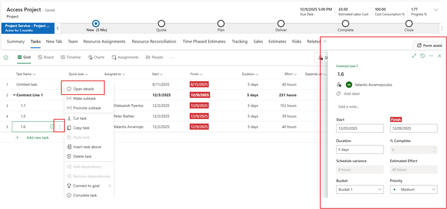 Customize the Task Details Pane for Tailored Experiences in Project ...